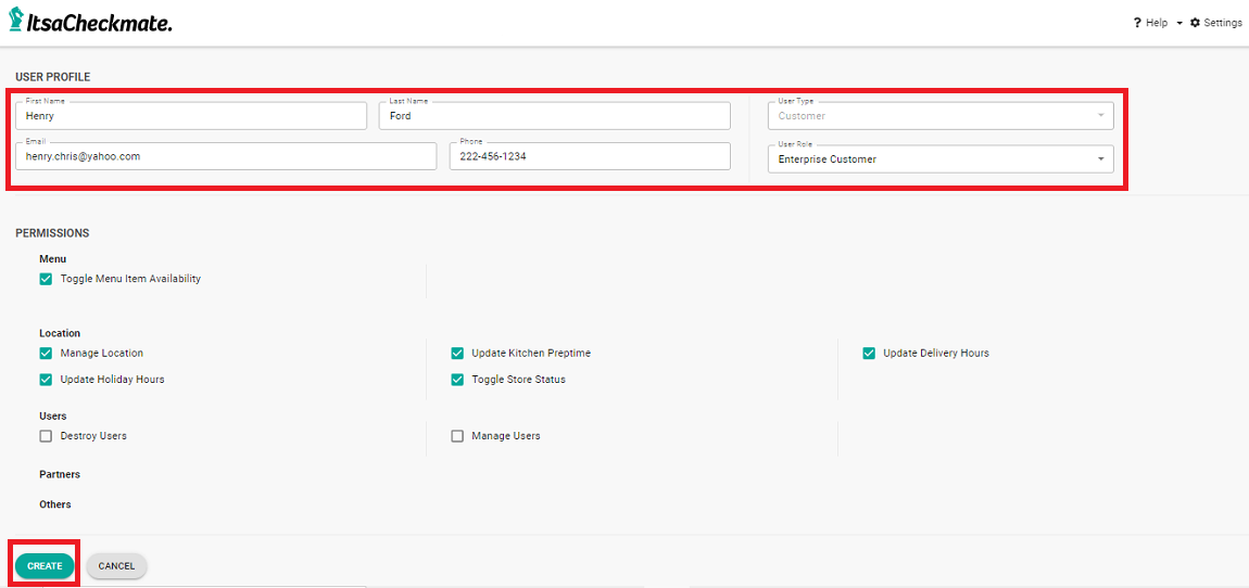 Manage User Access Function – ItsaCheckmate Manage User Access Function – ItsaCheckmate