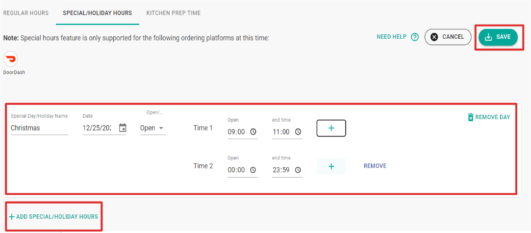 Brink - Menu Management – ItsaCheckmate