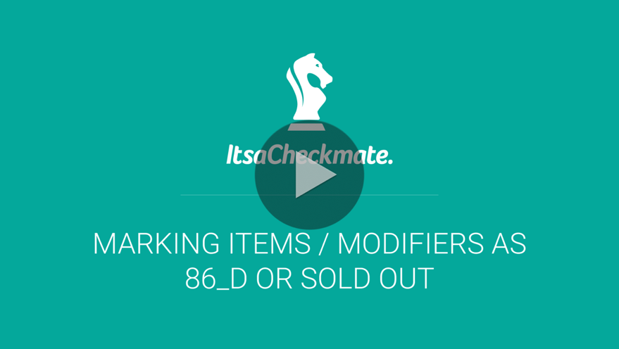 Revel - Menu Management Guide – ItsaCheckmate