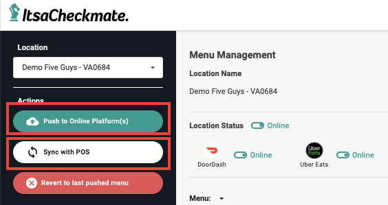 Revel - Menu Management Guide – ItsaCheckmate