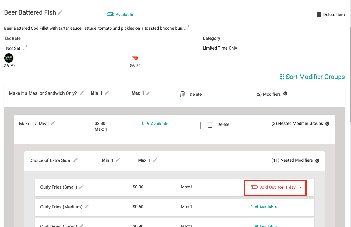 Revel - Menu Management Guide – ItsaCheckmate