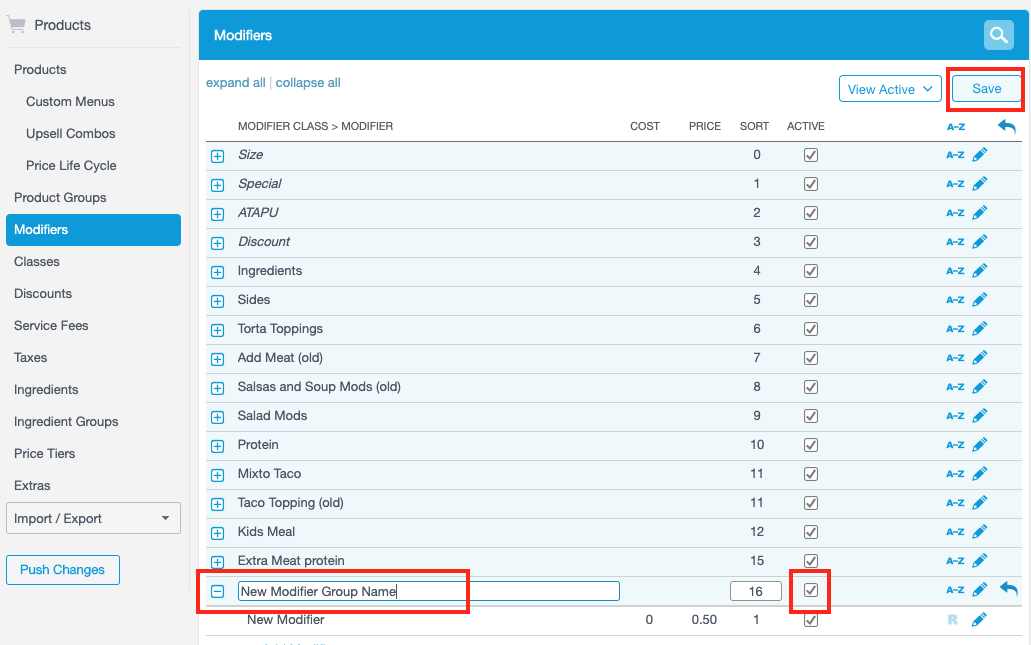 Revel - Menu Management Guide – Checkmate