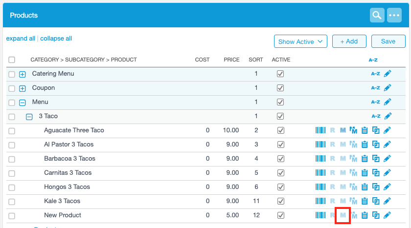 Revel - Menu Management Guide – Checkmate