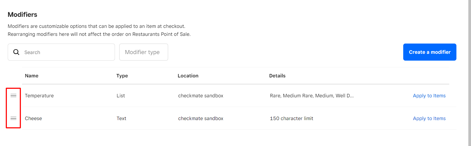 Square Menu Management Guide – Checkmate