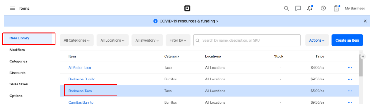 Square Menu Management Guide – Checkmate