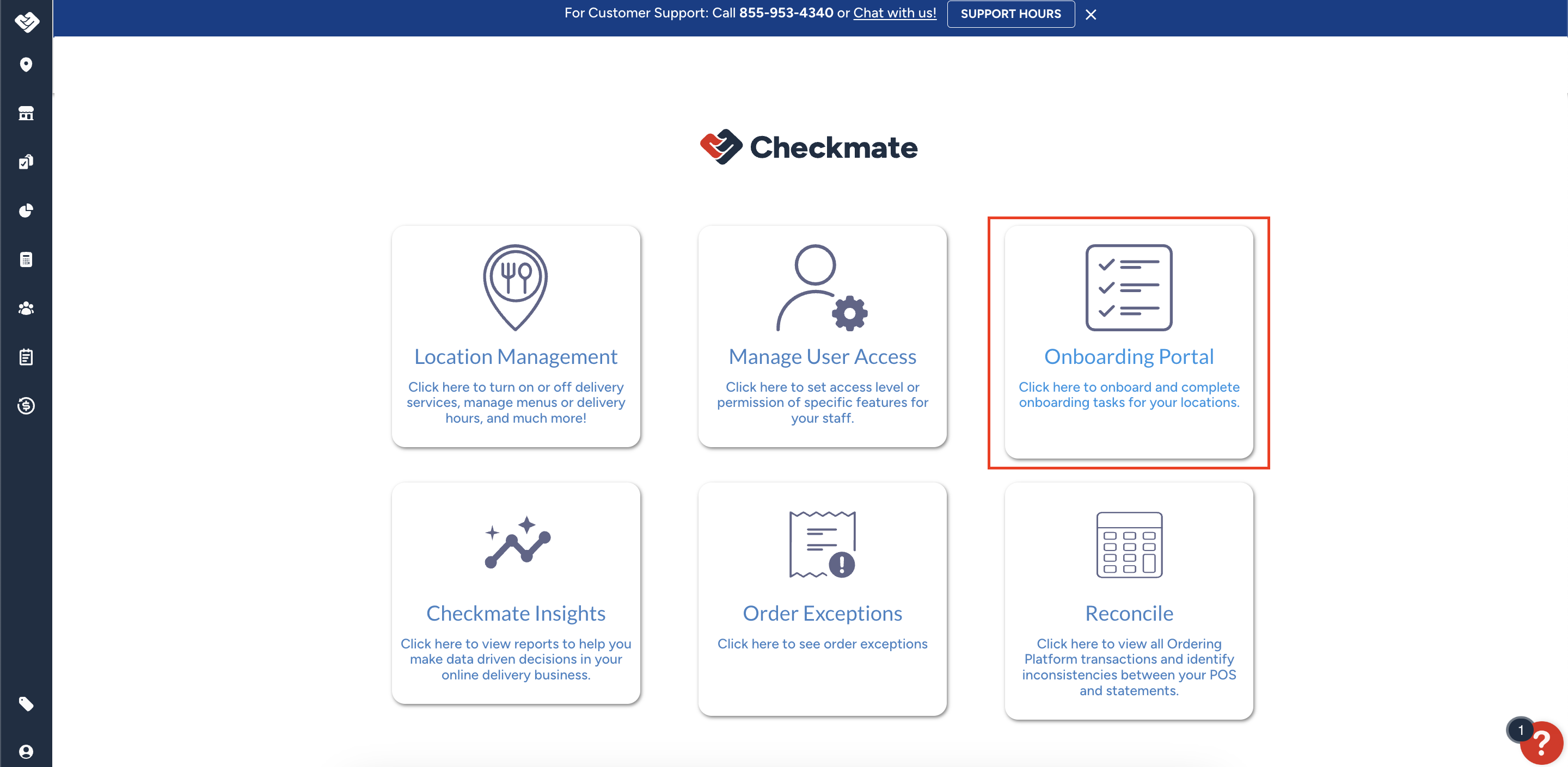 Schedule Go Live Step in Onboarding Portal – Checkmate
