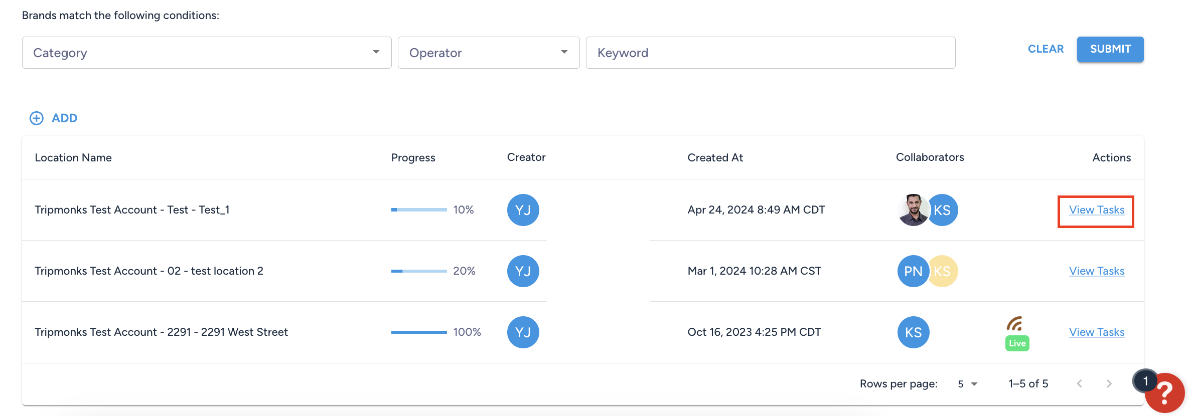 Schedule Go Live Step in Onboarding Portal – Checkmate