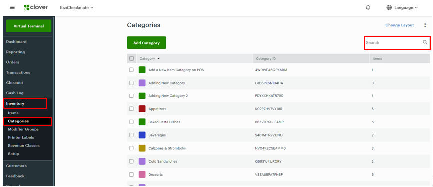Clover - Menu Management Guide – Checkmate
