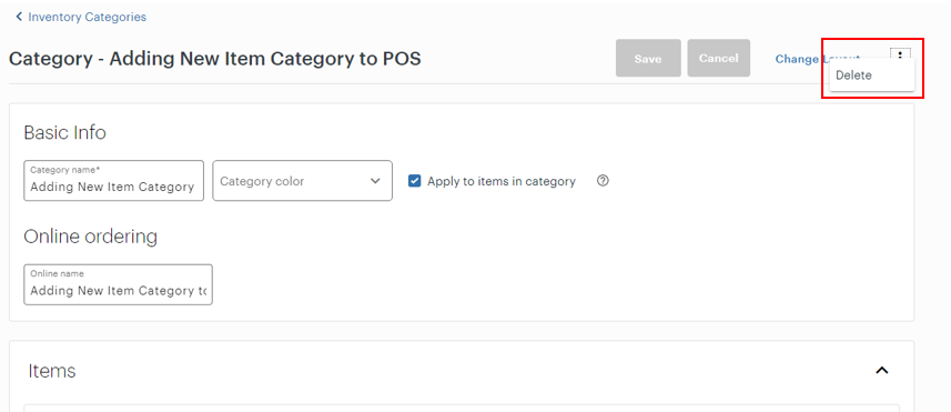 Clover - Menu Management Guide – Checkmate