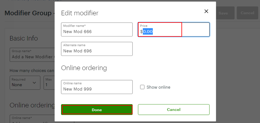 Clover - Menu Management Guide – Checkmate