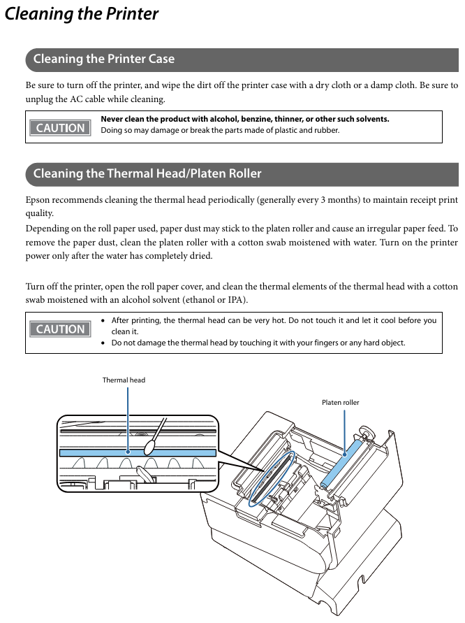 Kiosk Printer (Epson TMT88vii) - Troubleshooting and Maintenance ...